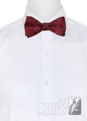 Apple Red Paisley 'Aries' Tuxedo | Tuxedos & Suits | MyTuxedoCatalog.com